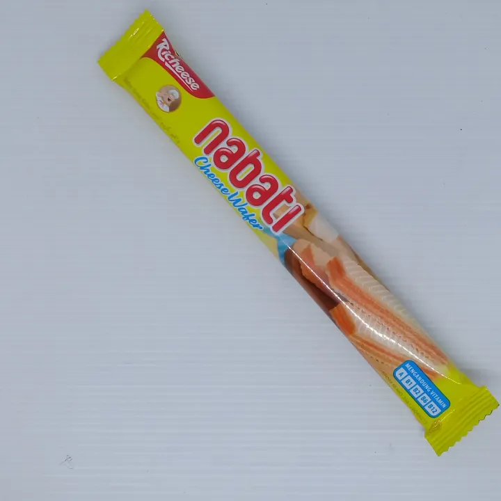 jajanan anak Nabati Cheese Wafer / Nabati Chocolate Wafer 7.5 gram ...
