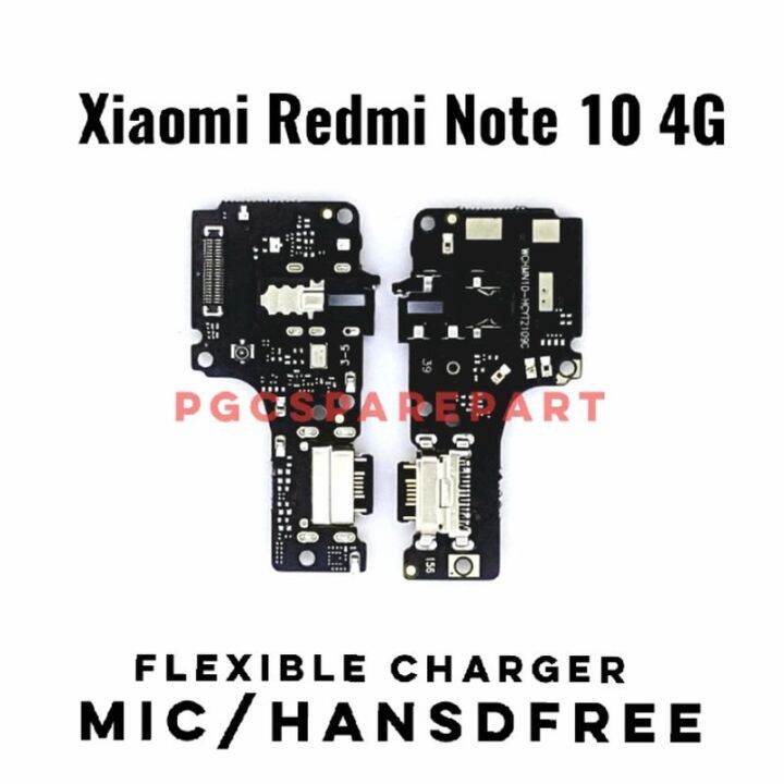 Original Papan Konektor PCB Charger & Mic Xiaomi Redmi Note 10 4g ...