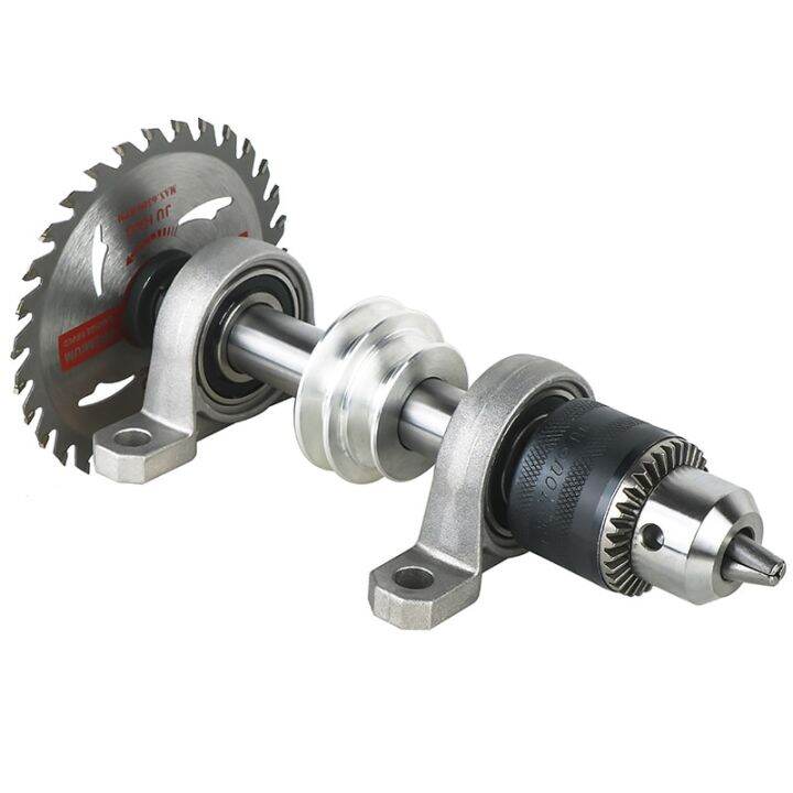 Cutting Machine Spindle Bearing Seat Pulley Bench Saw Drill Woodworking ...