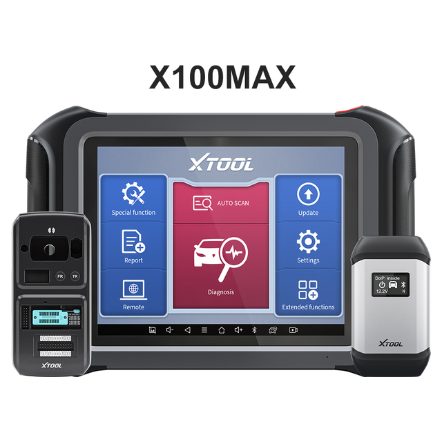 Xtool X100 Max X100 PAD IMMO Key Programmer with ECU Coding Diagnosis ...