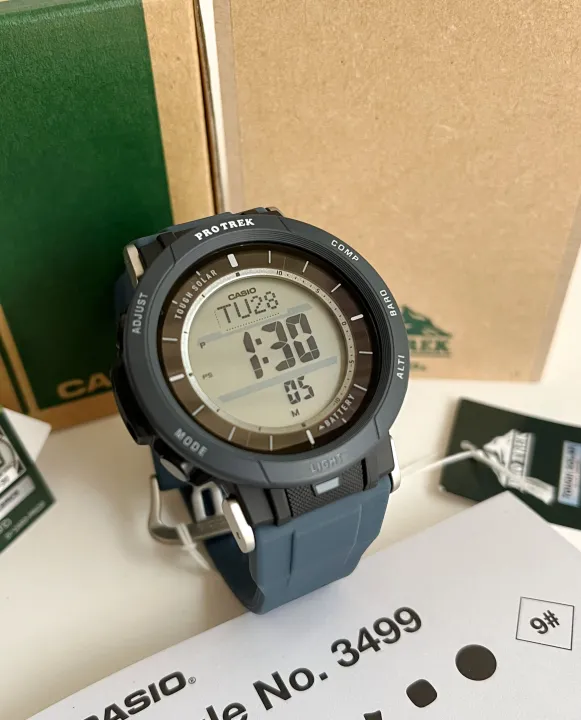 Casio ProTrek PRG30-2 Outdoor Gear Triple Sensor V3 Tough Solar Blue ...