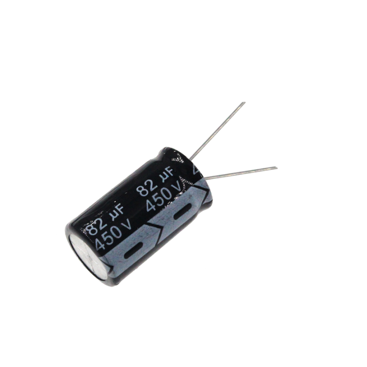 2PCS 450V 82uF 450Volt 82MFD Electrolytic Capacitor 18×30mm Radial ...