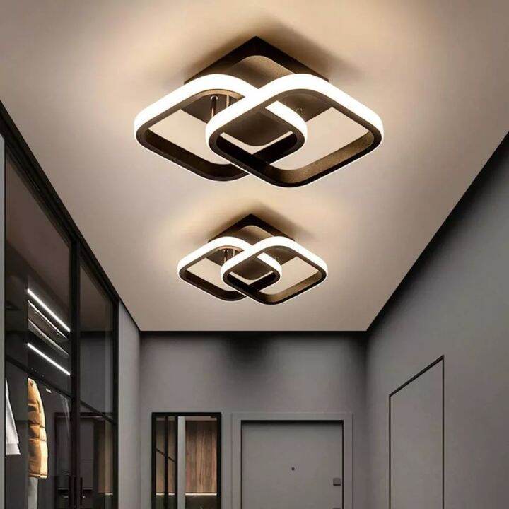 Nordic Tricolor Corridor Ceiling Light Center Light Led Ceiling Light ...
