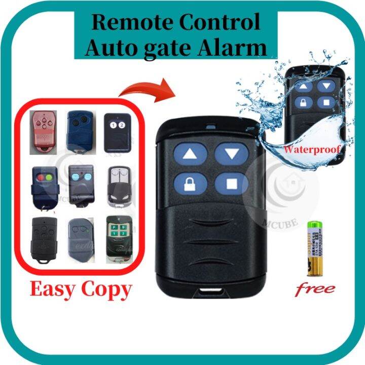 Clone Type D.I.Y Remote Autogate Alarm Remote Pagar 自动门遥控器 330Mhz 433Mhz 315Mhz | Lazada