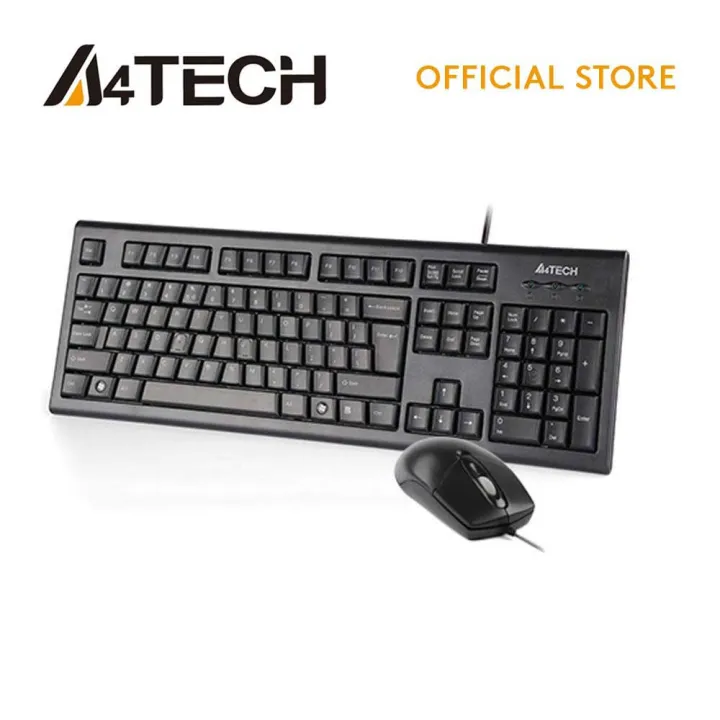 logitech the mouse A4TECH KEYBOARD AND MOUSE COMBO BUNDLE USB TYPE (KRS ...