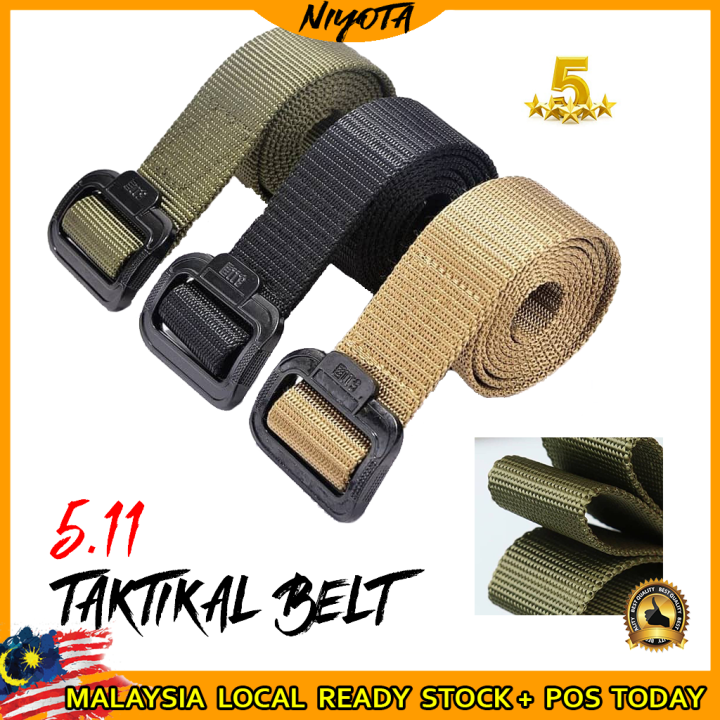 M'SIA😍511 Tactical Belt 1.5 Inch 5.11 Taktikal Belt 511 TDU Belt Tali ...