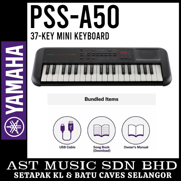 Yamaha PSS-A50 37-Key Mini Keyboard / PSSA50 | Lazada