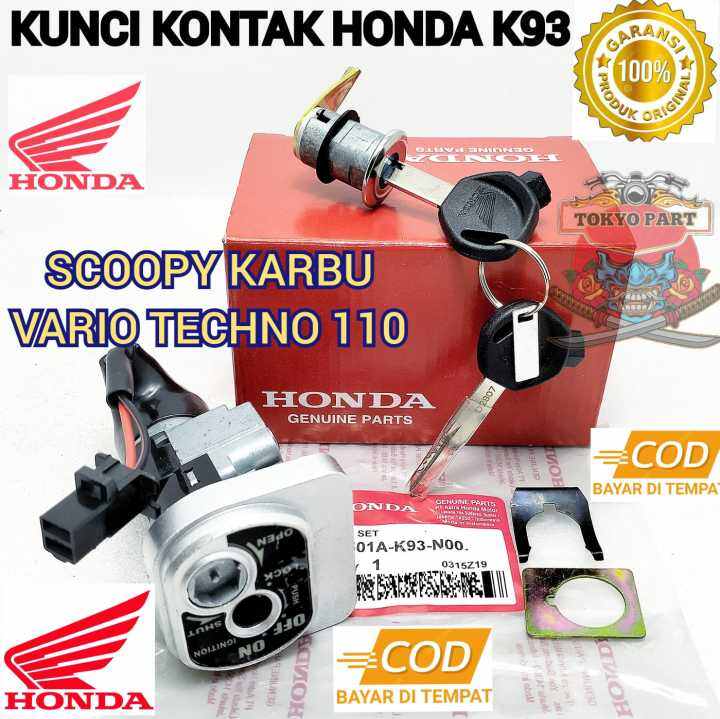 (ORI) KUNCI KONTAK ASSY KEY SET KONCI KONTAK ORI HONDA K93 KUALITAS ...