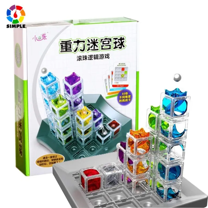 ThinkFun Gravity Maze Marble Run Logic Board Game and STEM Toy | Lazada PH