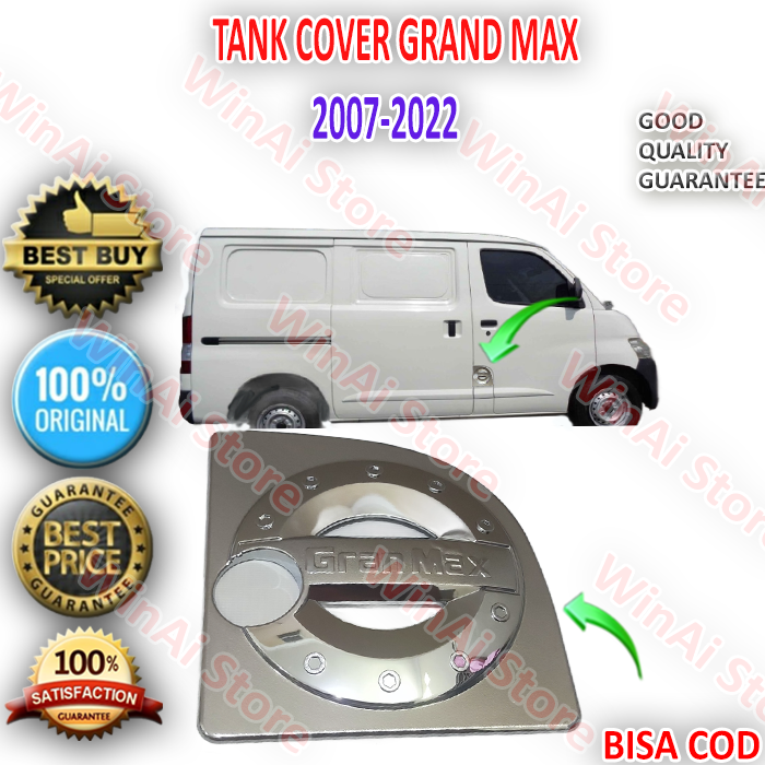TANK COVER GRAND MAX/ TUTUP TANGKI BENSIN GRAND MAX 2007-2022 | Lazada ...