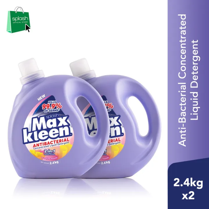 Splash MaxKleen Antibacterial Concentrated Liquid Detergent - Sunshine ...