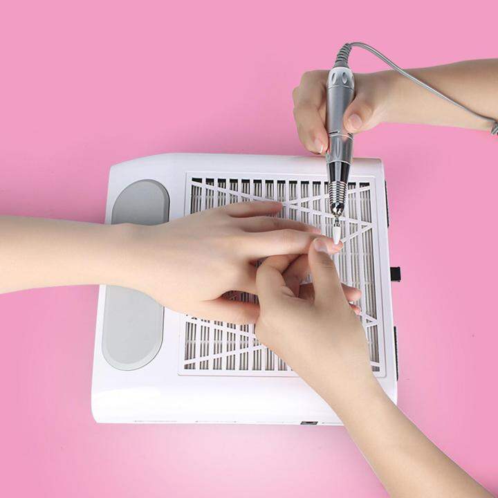 CCClever Nail Dust Collector Machine Professional Nail Salon Equipment ...