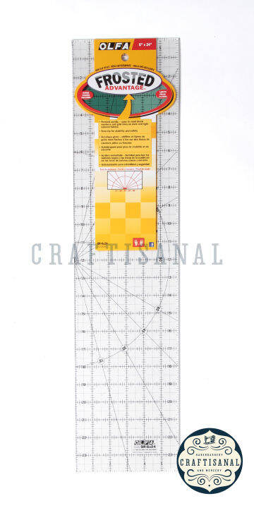 Olfa 6"x24" Quilting Ruler | Lazada PH
