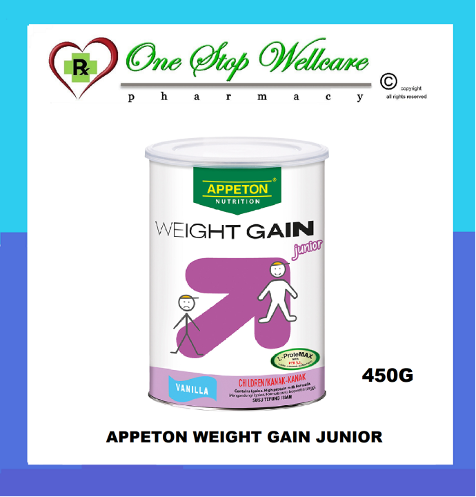 APPETON WEIGHT GAIN JUNIOR 450G (EXP: 07/2024) | Lazada