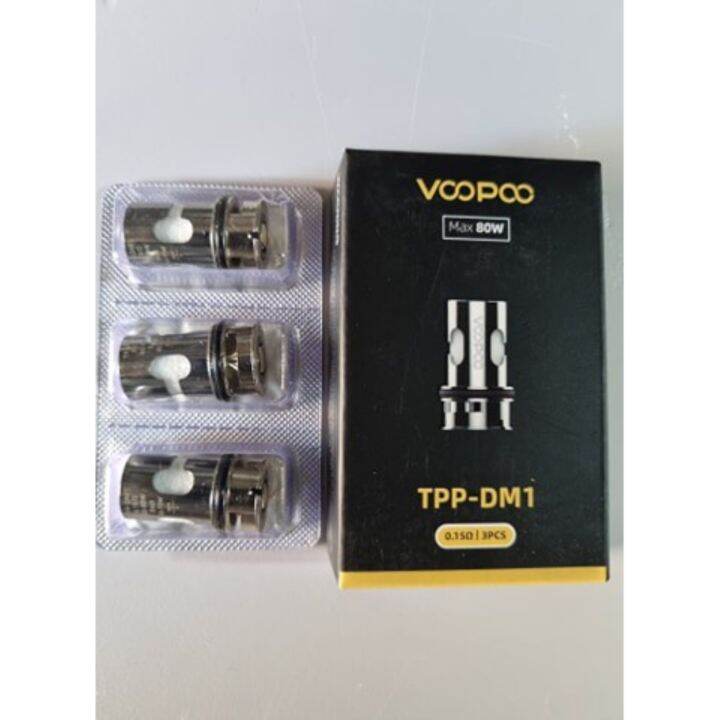VOOPOO Drag Pro X Pro Occ Coil TPP 3pcs/Pack DM1 0.15 and DM2 0.2 | Lazada PH