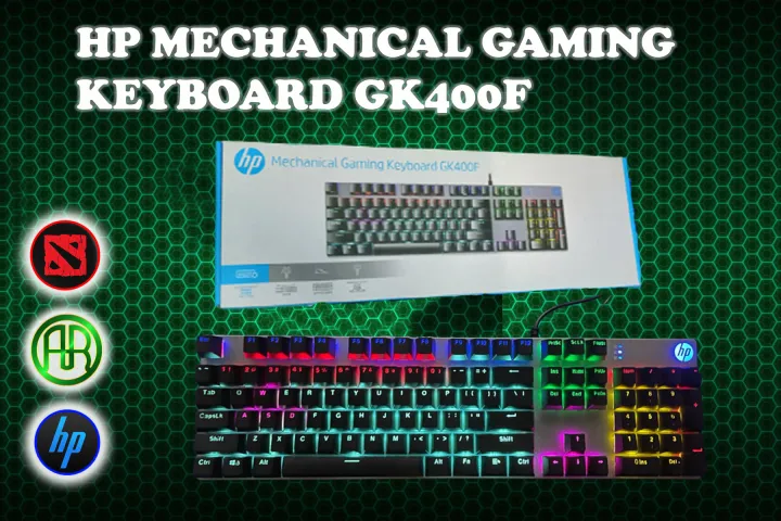 HP GK400F Mechanical Gaming Keyboard | Lazada PH