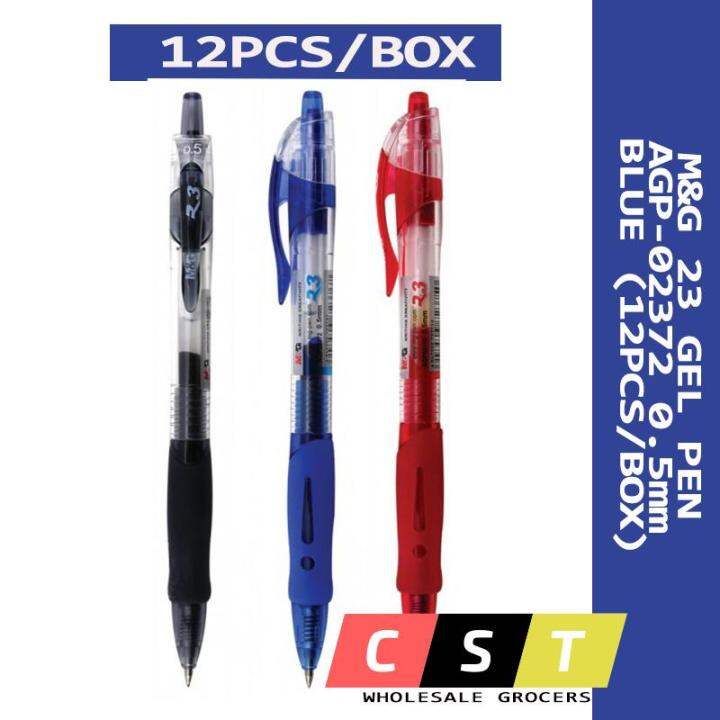 M&G R3 Retractable Gel Pen AGP02372 [0.5mm] [12 Units] | Lazada