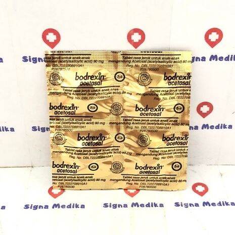 Bodrexin Isi 4 Tablet - Obat Demam Anak | Lazada Indonesia