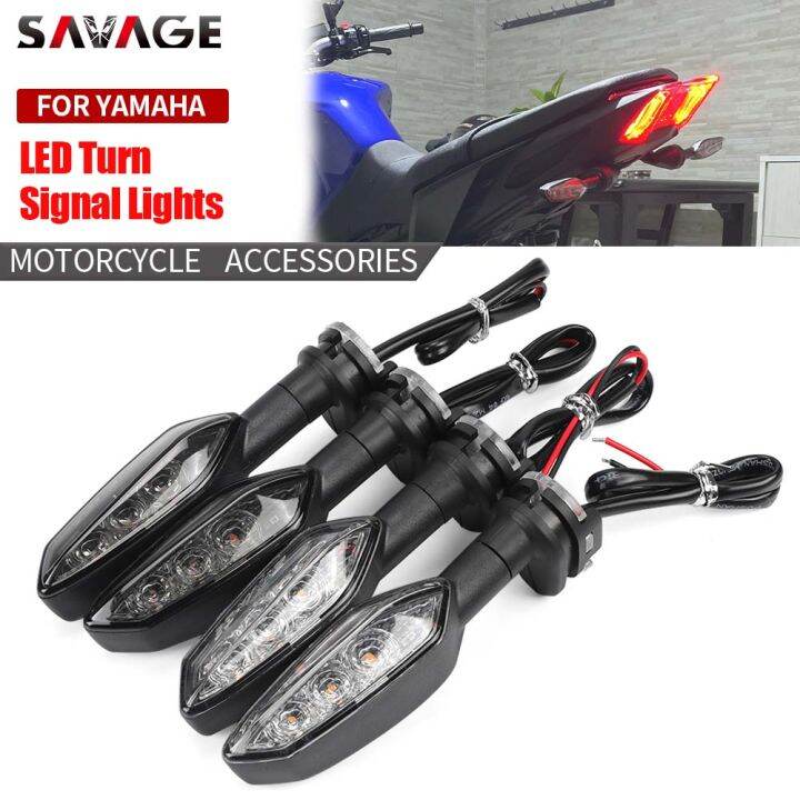 LED Turn Signal Lights For Yamaha XSR 900 700 155 125 V-MAX 1700 XTZ700 ...
