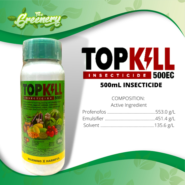 TOP KILL 500EC 500mL INSECTICIDE BY: S&P ENTER. | Lazada PH