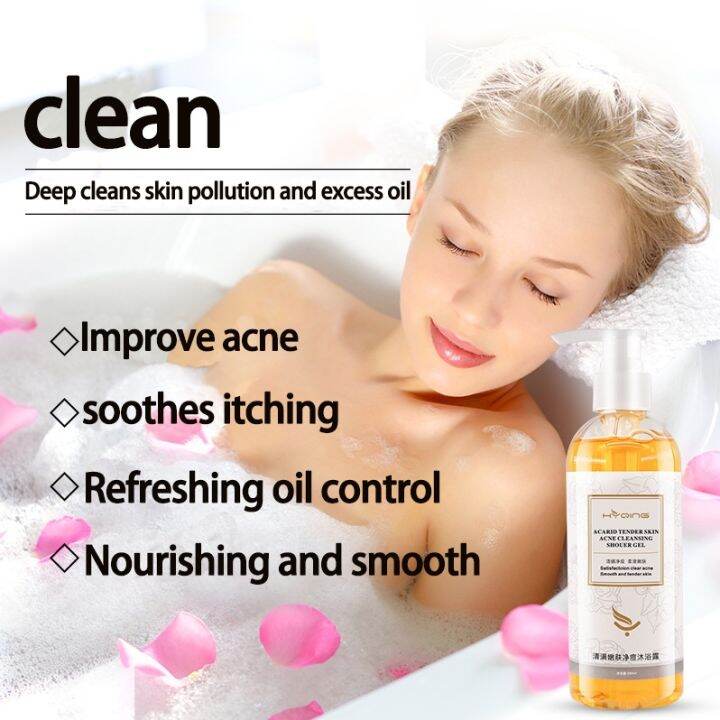 【Clean Back Mites】HYQING® Body Wash sabun mandi untuk kulit gatal sabun ...