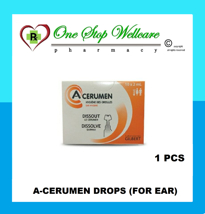 A-CERUMEN DROPS 1'S (EXP: 03/2026) | Lazada
