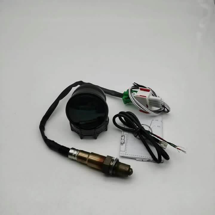 HD 52มม. Digital Air การใช้ Ratio Gauge Boost แคบ O2เซนเซอร์ออกซิเจน ...