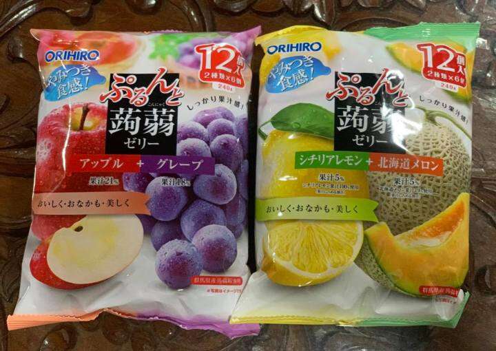 ORIHIRO Konjac Jelly (12pcs) 2 flavors | Lazada PH