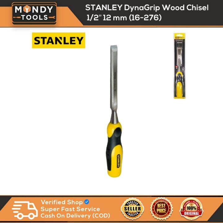 Stanley DynaGrip Wood Chisel 1/2” 12 mm (16-276) (Original) | Lazada PH