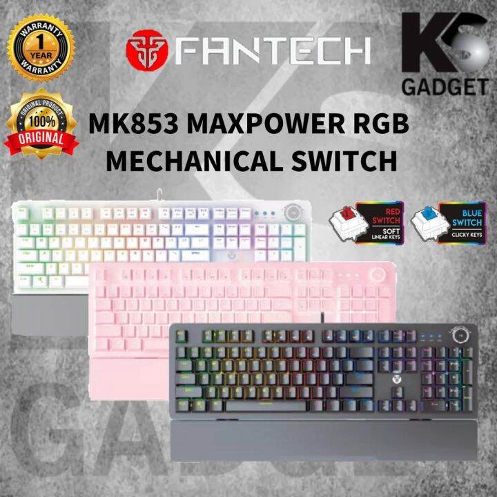 FANTECH MK853 MAXPOWER Mechanical Switch Gaming Keyboard | Lazada