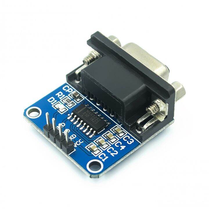 MAX3232 RS232 เป็น TTL Serial Port Converter Module DB9 Connector ...