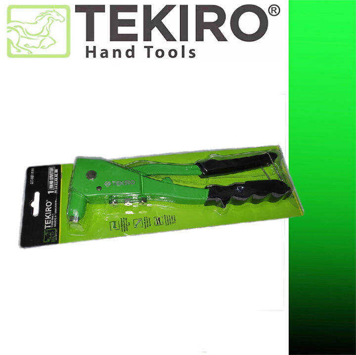 Tekiro Tang/Stang Paku Rivet Ripet/ Tekiro Hand Rivet Hijau | Lazada ...