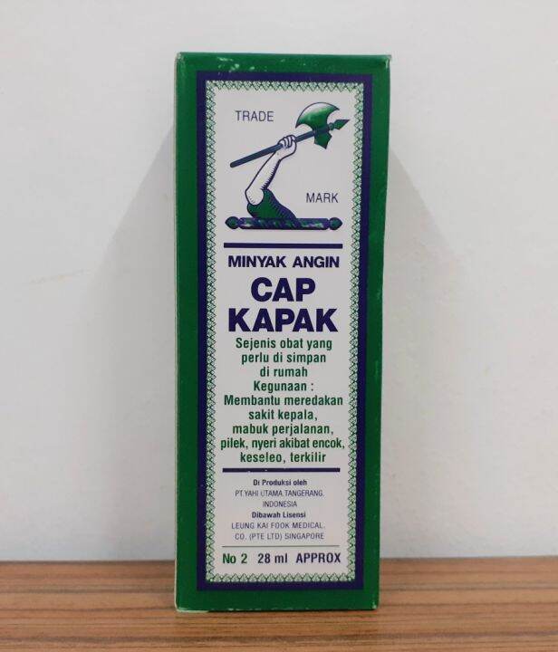 Minyak Angin Cap Kapak 28 ml | Lazada Indonesia