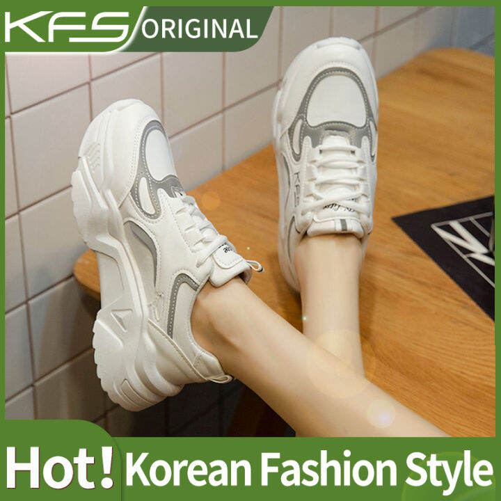 KFS Rubber Shoes For Women Leather Shoes High Cut High quality | Lazada PH