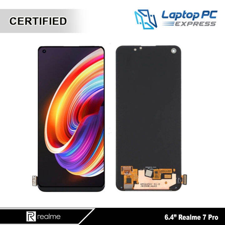 6.4" inch LCD Display + Touch Screen Digitizer Replacement for Realme 7 ...