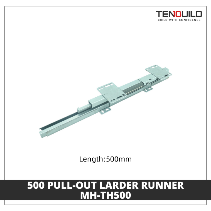 Tenbuild 500 Pull-out Larder Runner (For Cabinets ) MH-TH500 | Lazada PH