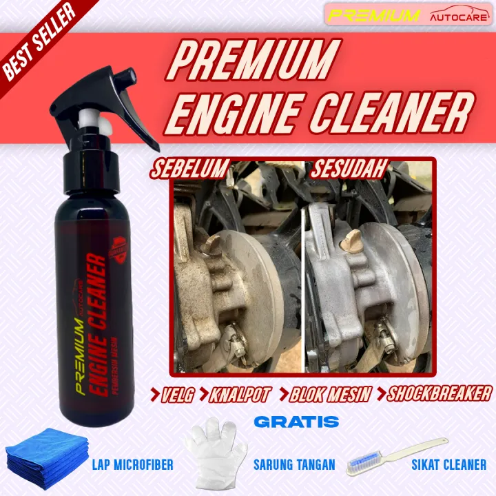 PREMIUM AUTOCARE CAIRAN PEMBERSIH KERAK BLOK MESIN MOTOR, MOBIL PENGHILANG, ENGINE DEGREASER ...