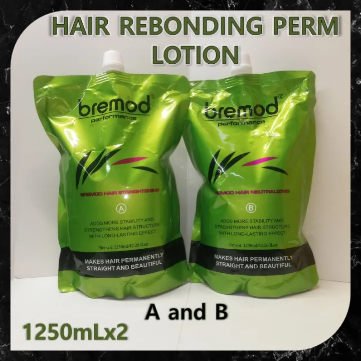 Bremod Hair Original Rebonding Set Straightening 1250 mL | Lazada PH