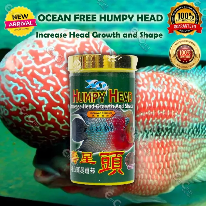 Ocean Free Humpy Head in a Bottle 100g (ff) Flowerhorn Food Fish Food ...