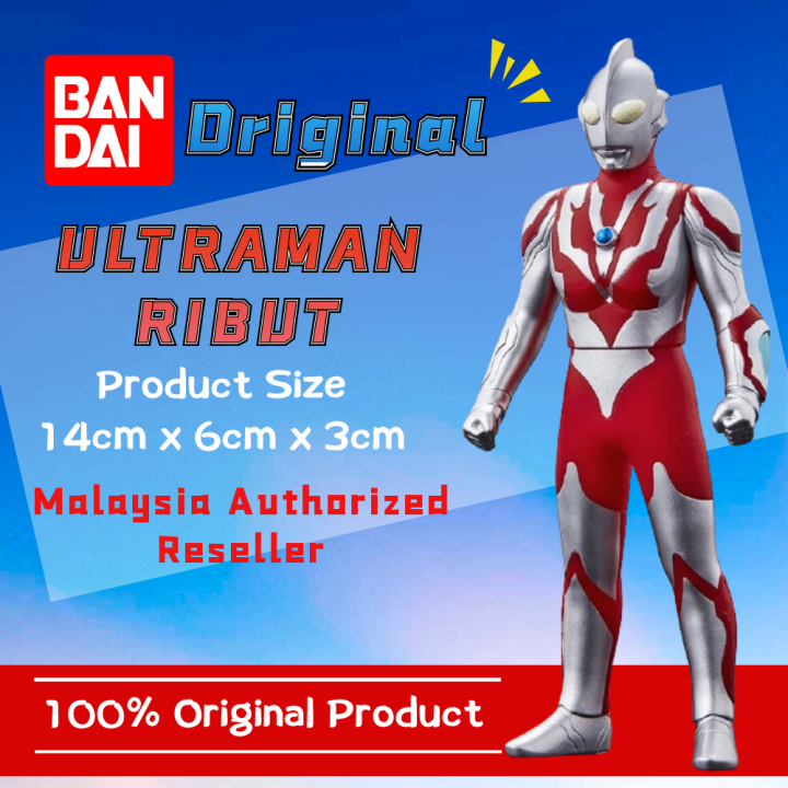 Bandai Original Ultraman Ribut ROSSO BLU Action Figures Collection | Lazada