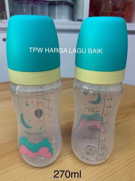 Tupperware Botol Susu Besar dan Kecil termasuk puting(1pc) | Lazada