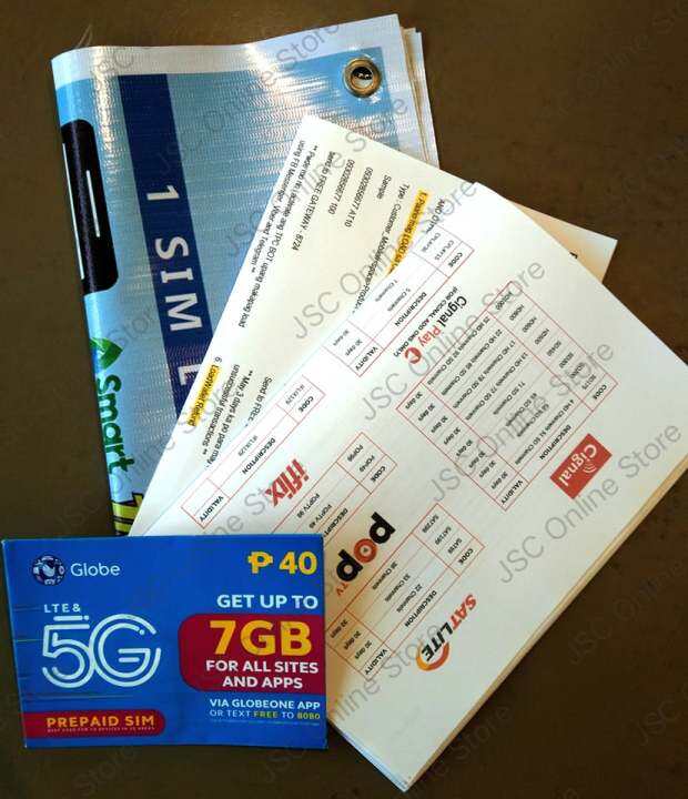 ELOAD BUSINESS RETAILER SIM PACKAGE POWERED BY GLOBE 1 SIM LOADS TO ALL ...