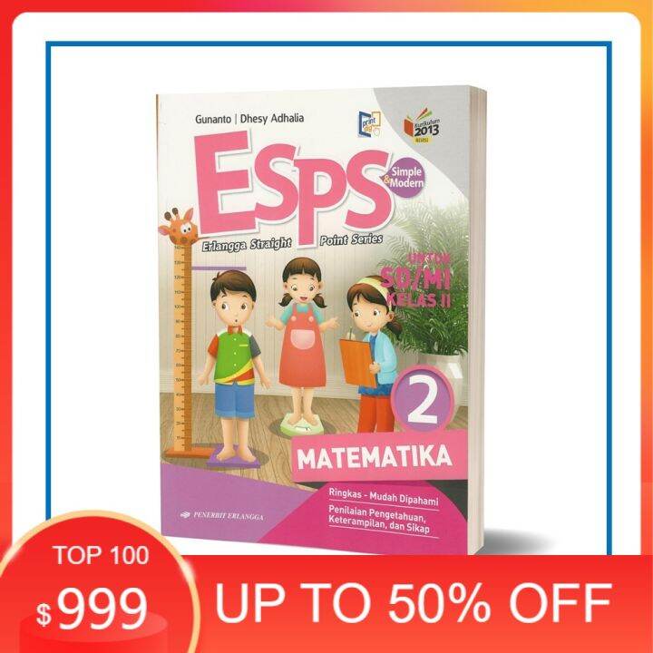 Buku ESPS “Erlangga Straight Point Series” Matematika Kelas 2 Kurikulum 2013 Revisi | Lazada ...