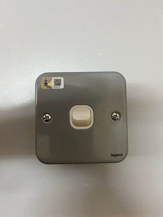 Legrand 1g 1w Metal Clad Siwtch // Legrand 2g 1w Metal Clad Switch | Lazada