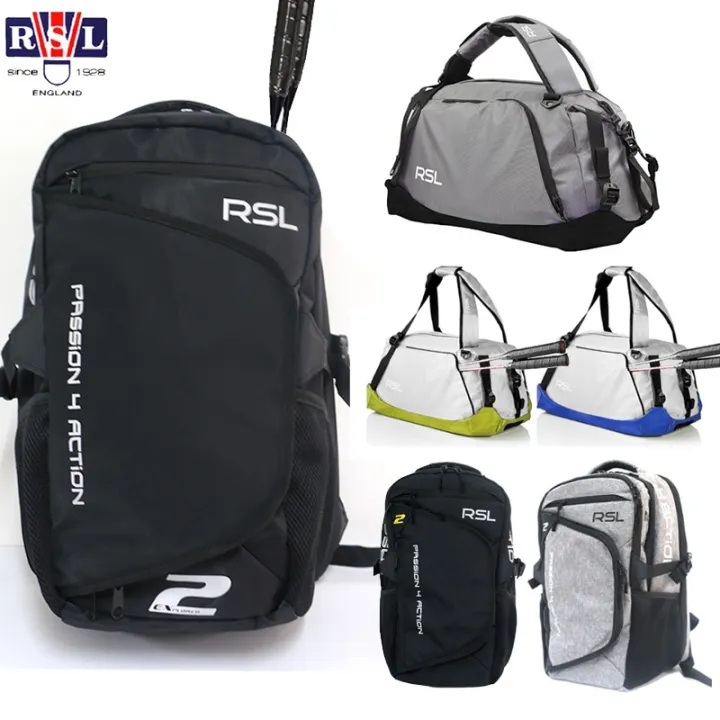 AUthentic RSL the lion dragon badminton bag backpack 3 pens men and ...