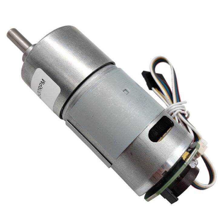 Micro DC Geared Motor Encoder High Torque 6V 12V 24V With Encoder High ...