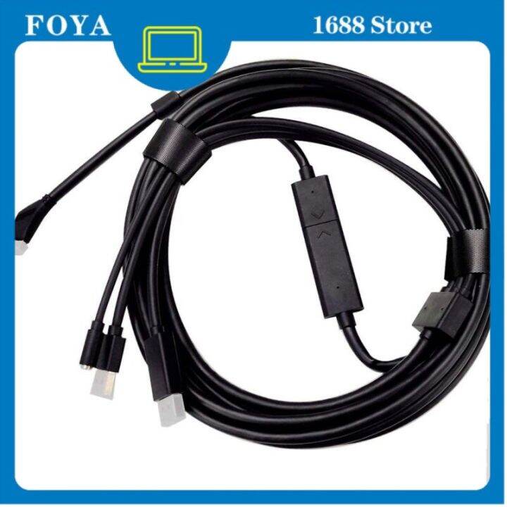 Original For VALVE INDEX VR Headset Cable 3 In 1 Connecting Cable Cord ...