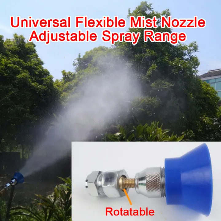 Nse Stainless Steel Universal Flexible Mist Nozzle Agricultural Atomizing Sprayer | Lazada PH