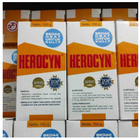 HEROCYN MEDICATED SKIN POWDER - Bedak Obat Untuk Kulit | Lazada