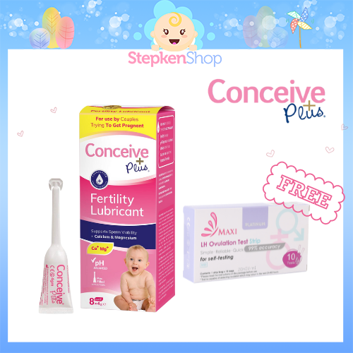 Conceive Plus Fertility Lubricant (8 x Pre-filled Applicators) Exp. 01/ ...